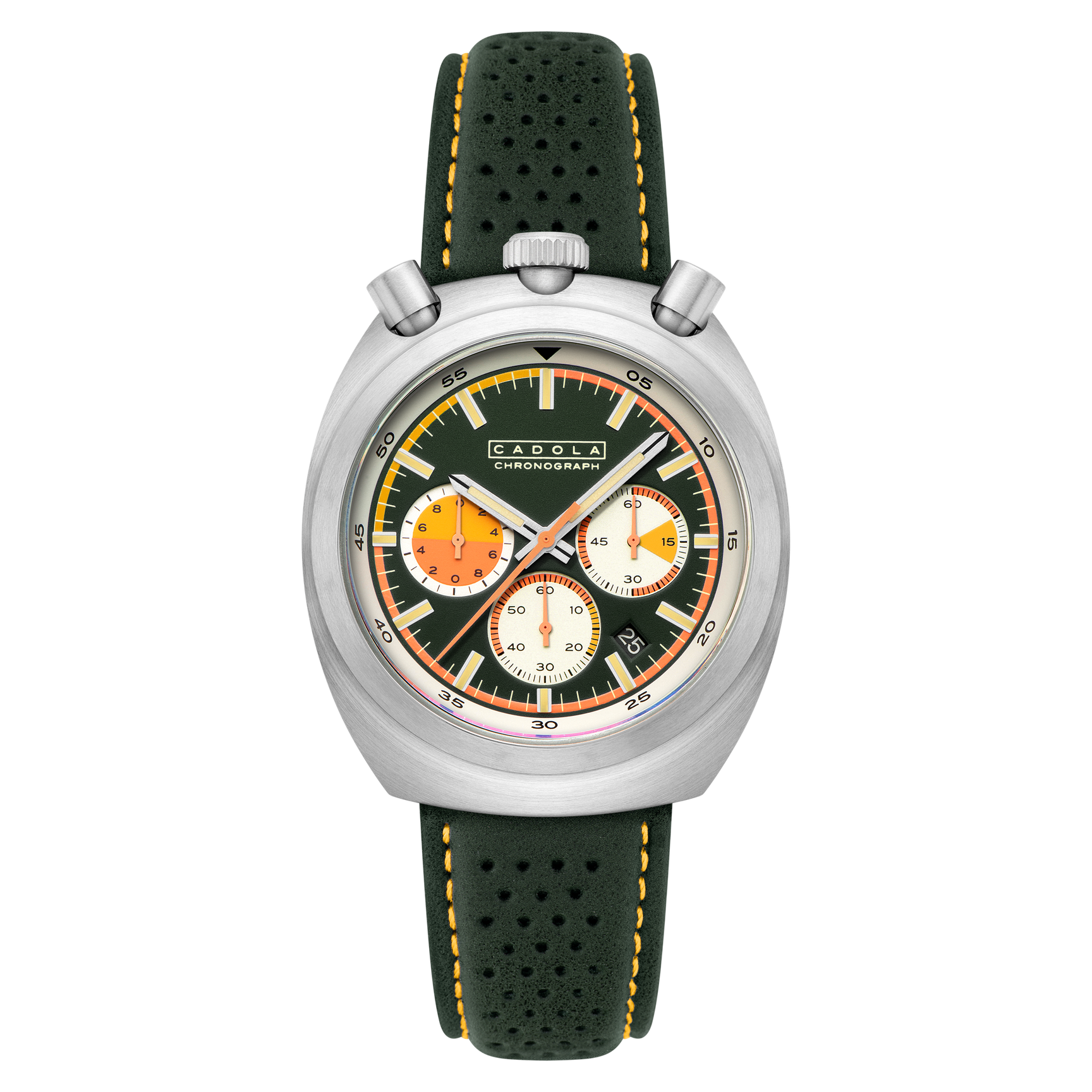 Speedster Green | Testa Di Toro Chronograph – Cadola1946